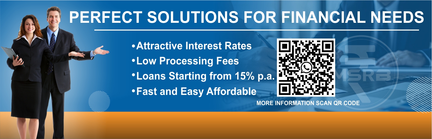 MSRB FINOCARE ASSOCIATION Provide Personal Loan, Education Loan, Daily ...